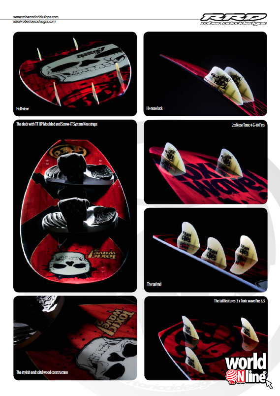 Test TOXIC WAVE Tavola Wave ibrida della nota casa italiana RRD ...
