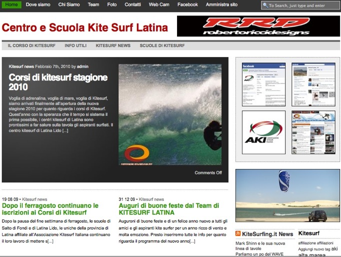 Kitesurf Latina presenta una nuova veste grafica - Kitesurfing.it ...